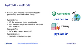 DSD-INT 2020 BlueEarth Engine - hydroMT - model builder framework | PPT