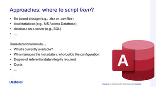 DSD-INT 2020 Scripting a Delft-FEWS configuration - Verkade | PPT
