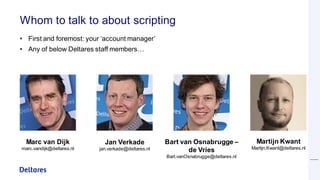 DSD-INT 2020 Scripting a Delft-FEWS configuration - Verkade | PPT