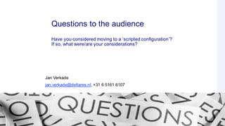 DSD-INT 2020 Scripting a Delft-FEWS configuration - Verkade | PPT