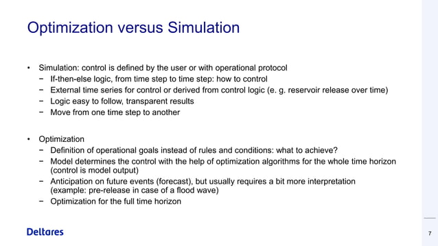 DSD-INT 2020 Simulation with RTC | PPT
