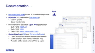 DSD-INT 2021 Delft-FEWS new developments - 1 of 3 - Boot | PPT