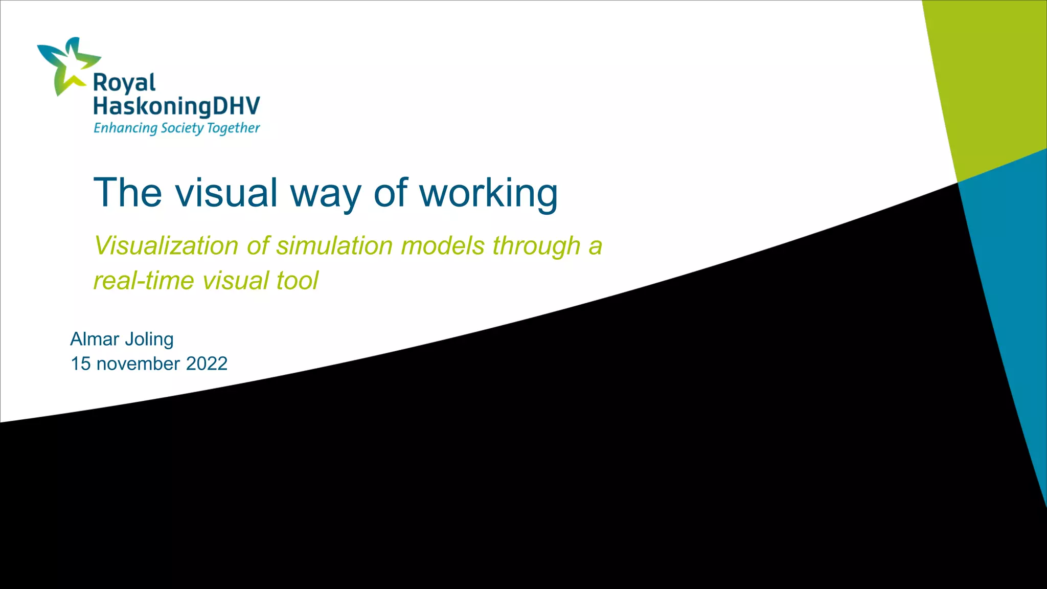 DSD-INT 2022 The visual way of working - Joling | PDF