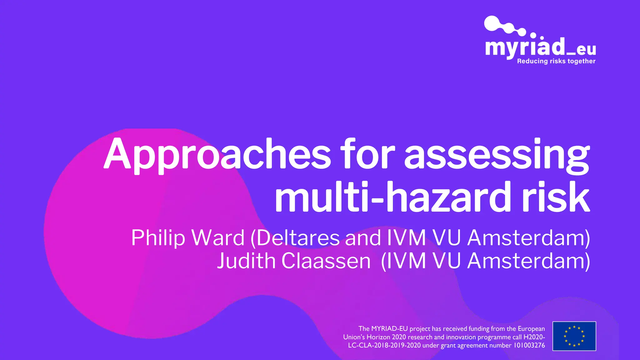 DSD-INT 2023 Approaches for assessing multi-hazard risk - Ward | PPT