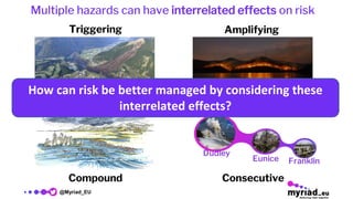 DSD-INT 2023 Approaches for assessing multi-hazard risk - Ward | PPT