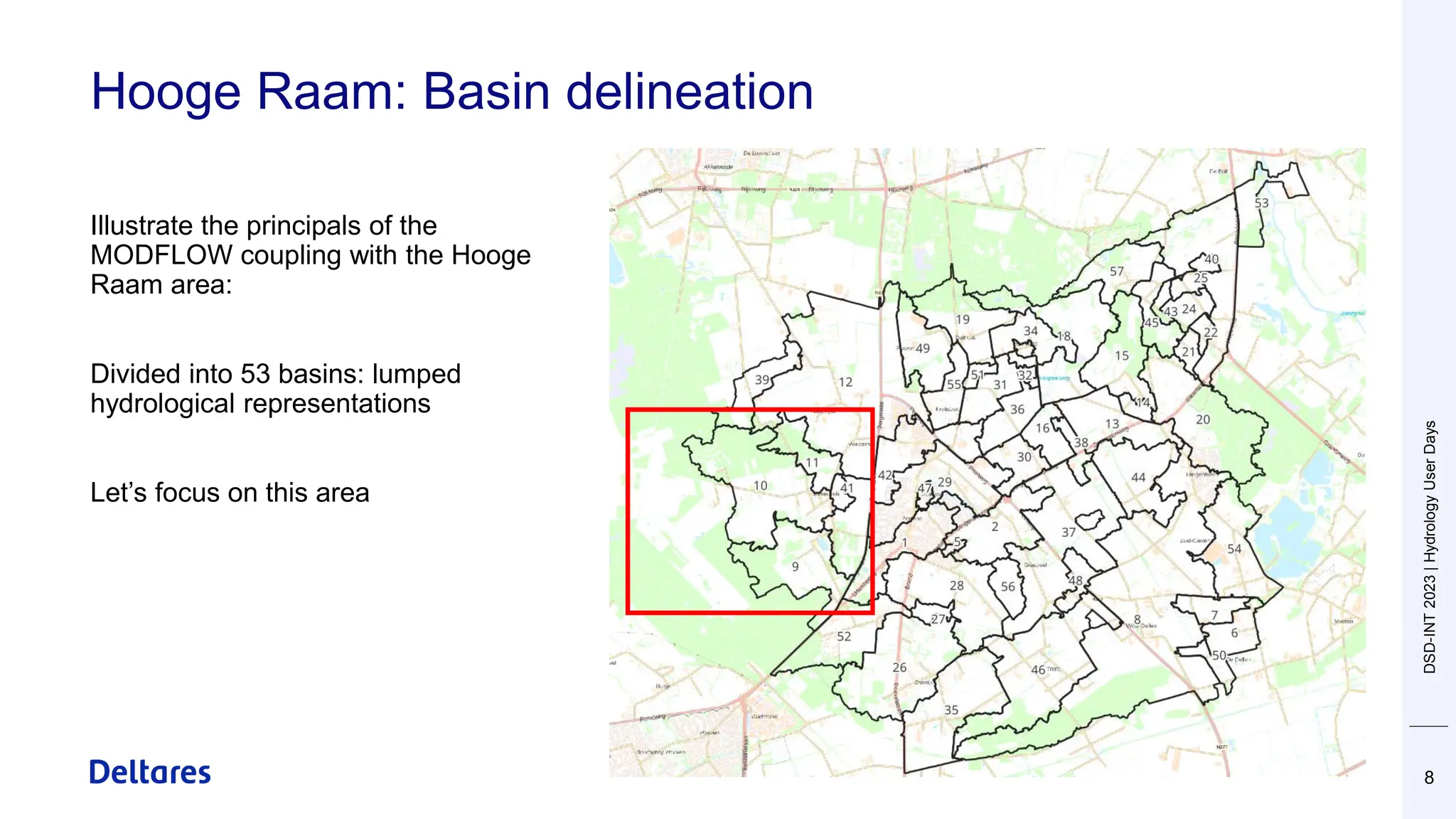 DSD-INT 2023 Coupling RIBASIM to a MODFLOW groundwater model - Bootsma ...