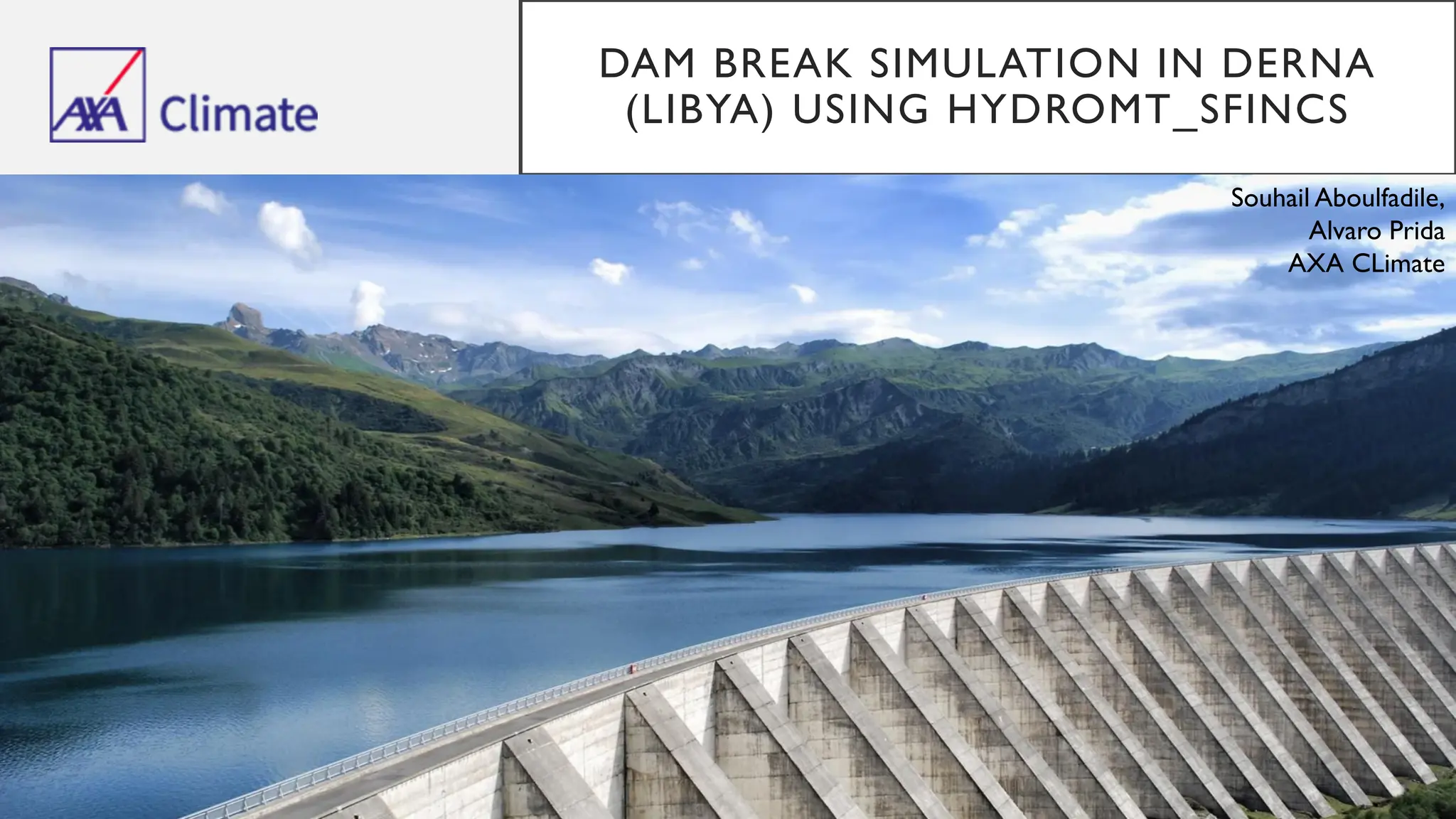 DSD-INT 2023 Dam break simulation in Derna (Libya) using HydroMT_SFINCS ...