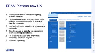 DSD-INT 2023 Demo EPIC Response Assessment Methodology (ERAM) - Couvin ...