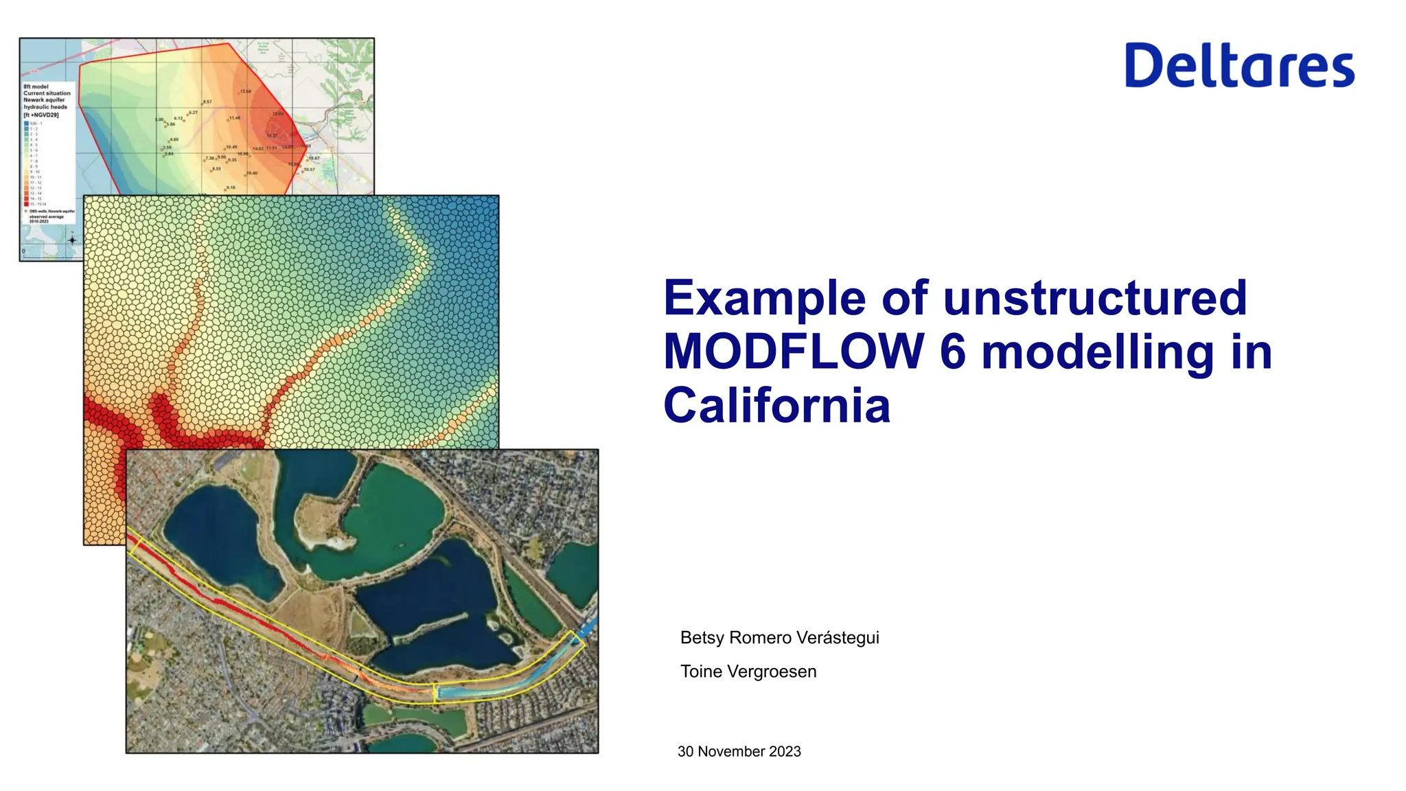 DSD-INT 2023 Example of unstructured MODFLOW 6 modelling in California - Romero | PPT