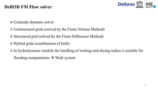 DSD-INT 2023 Exploring flash flood hazard reduction in arid regions using a hydrodynamic model ...