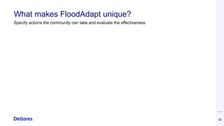 DSD-INT 2023 FloodAdapt for Interactive decision making - Roscoe | PPT