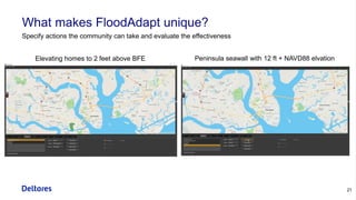 DSD-INT 2023 FloodAdapt for Interactive decision making - Roscoe | PPT
