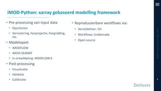DSD-NL 2019 Scripting met iMOD-Python - Bootsma | PPT