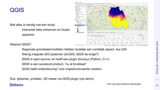 DSD-NL 2021 Ontwikkelingen iMOD python - Bootsma | PDF