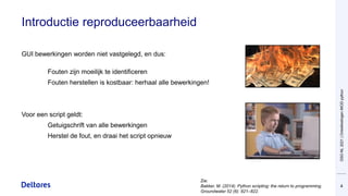 DSD-NL 2021 Ontwikkelingen iMOD python - Bootsma | PDF