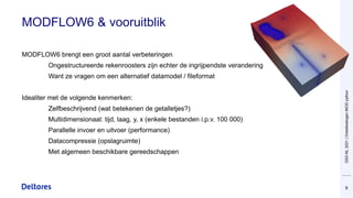 DSD-NL 2021 Ontwikkelingen iMOD python - Bootsma | PDF