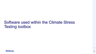 DSD-SEA 2023 Climate Stress Test Toolbox - Boisgontier | PDF