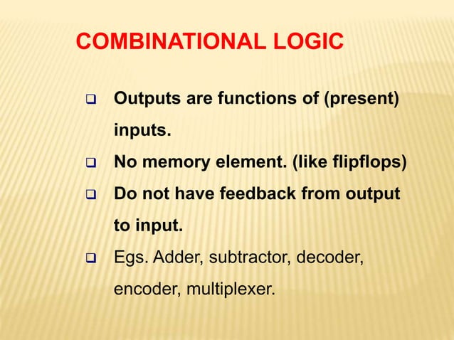 Principles of Combinational Logic-1 | PPT