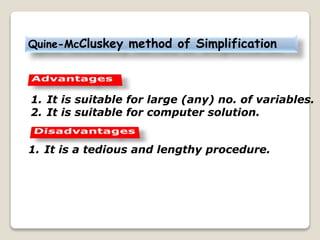 PRINCIPLES OF COMBINATIONAL LOGIC-2 | PPT