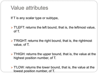 Attributes in VHDL | PPT