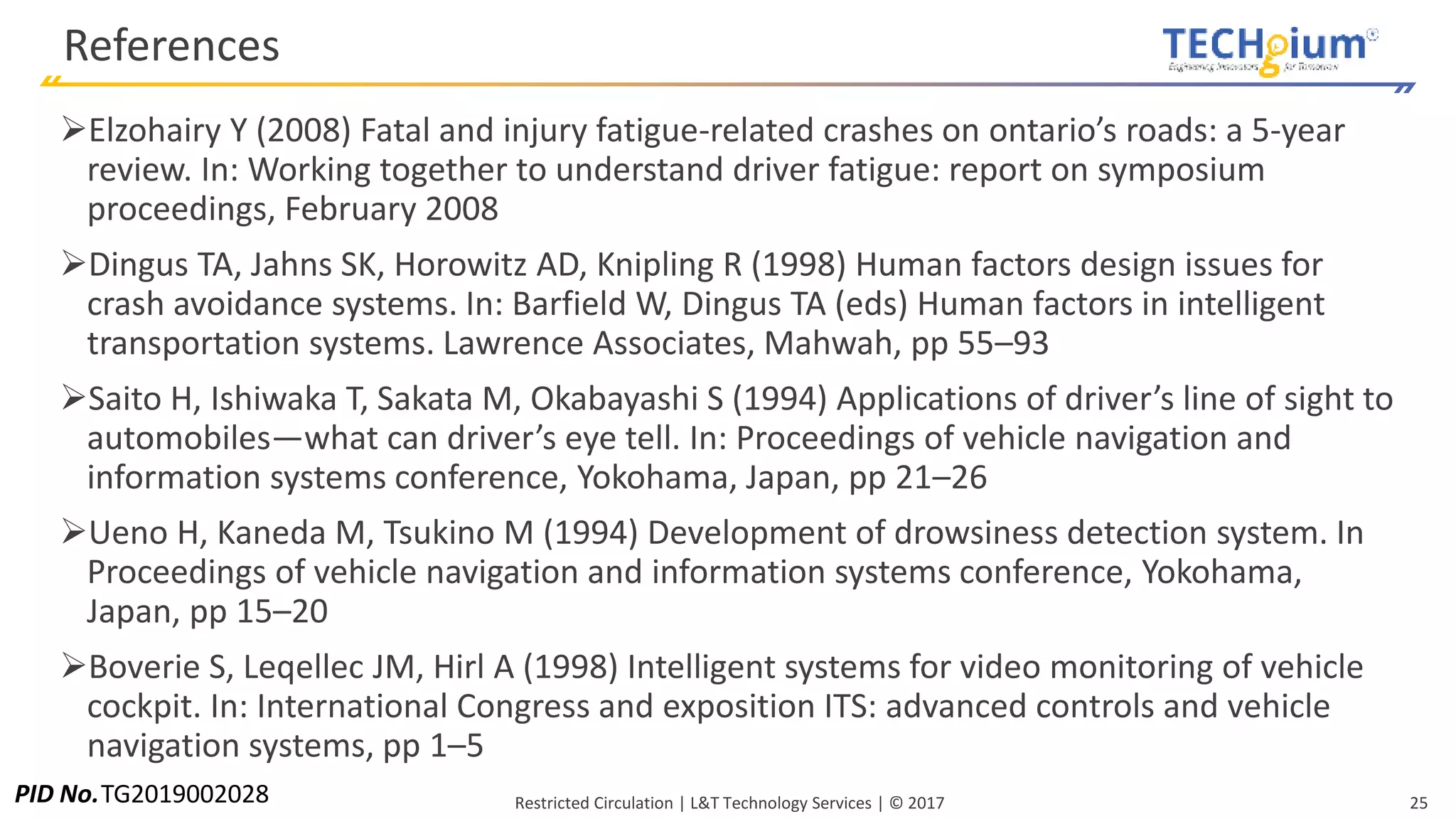 Drowsiness State Detection Of Driver Using Eyelid Movement Techgium