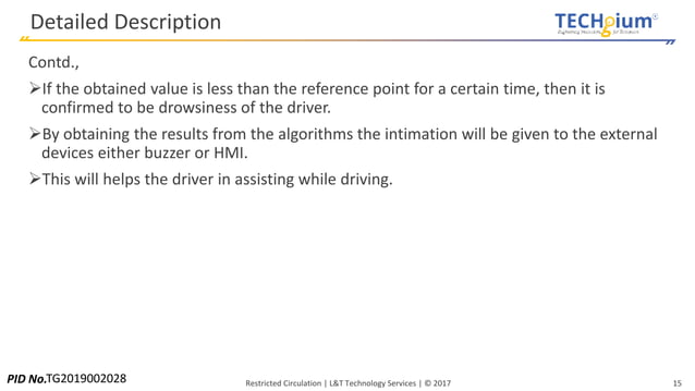 Drowsiness State Detection of Driver using Eyelid Movement- TECHgium ...