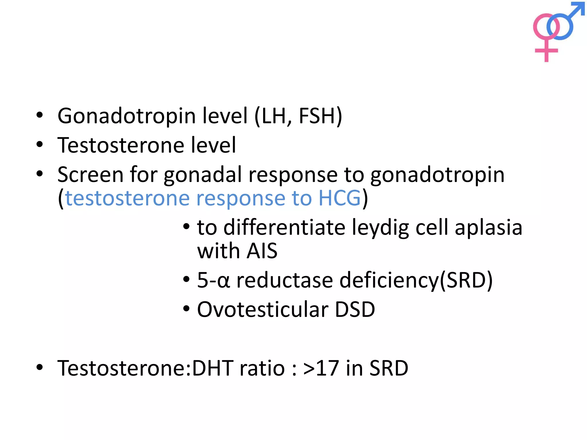 Disorder of Sesual Differentiation (DSD) | PPTX