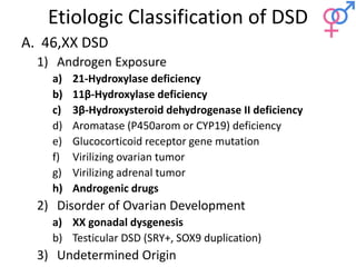 Disorder of Sesual Differentiation (DSD) | PPTX