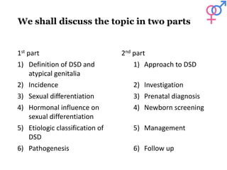 Disorder of Sesual Differentiation (DSD) | PPTX