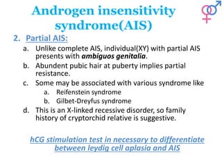 Disorder of Sesual Differentiation (DSD) | PPT