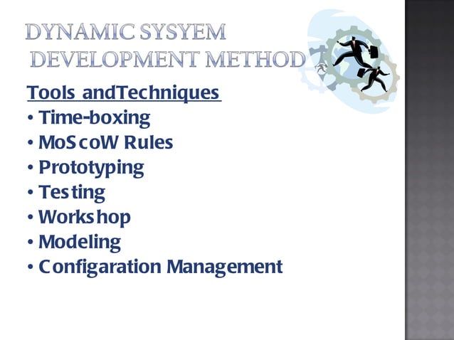 Dynamic System Development Method | PPT