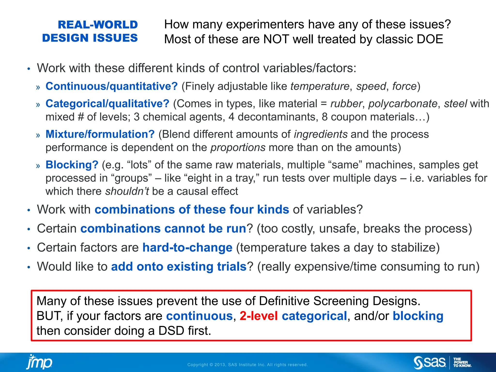Creating and Analyzing Definitive Screening Designs | PDF