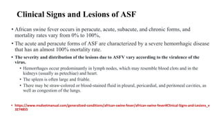 dsDNA-ASF, asfaviridae, virus in virology presentation | PDF