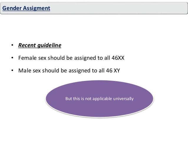 Disorders Of Sexual Differentiation