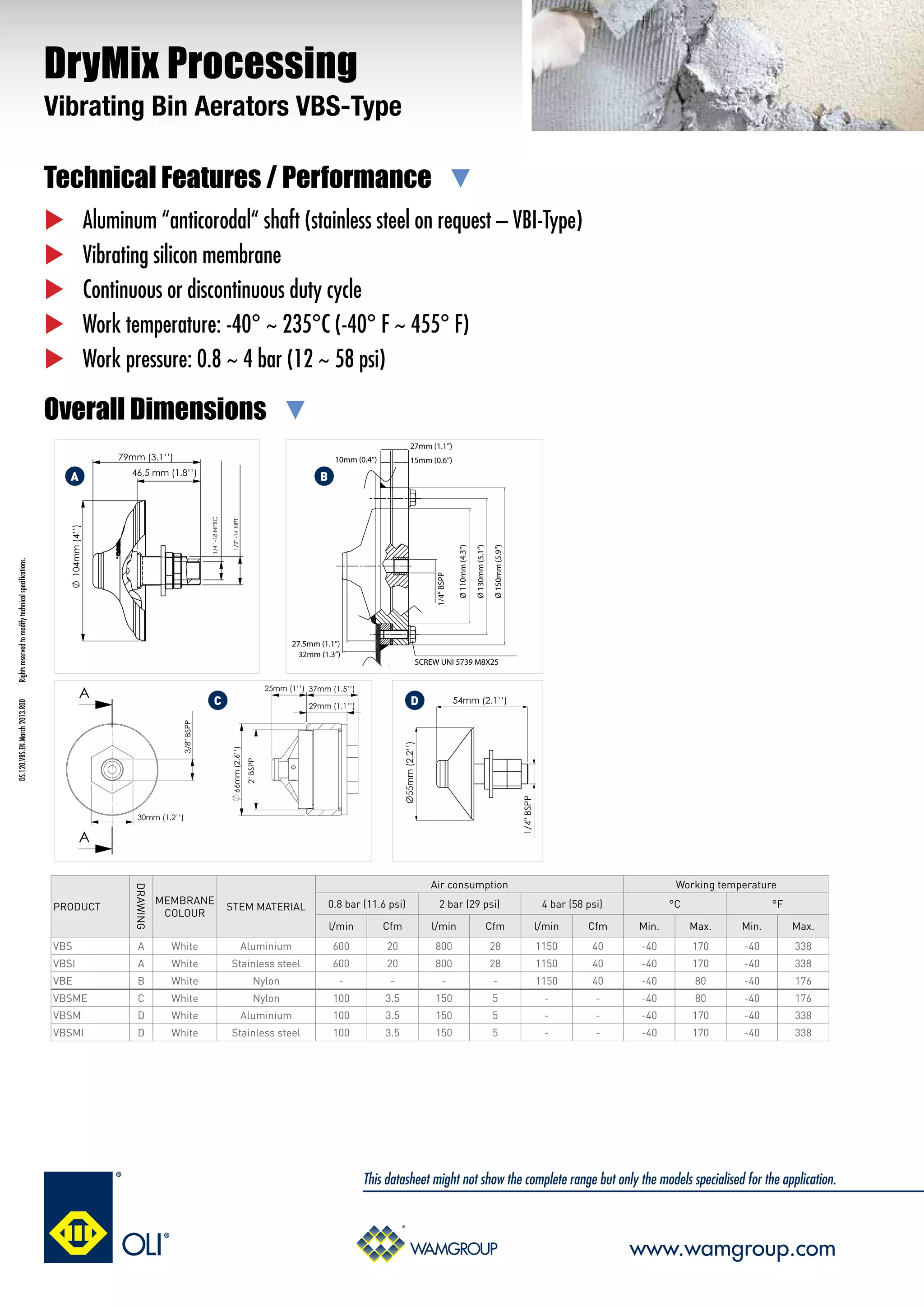 Ds dry mix_vb-serie_0415_eng | PDF