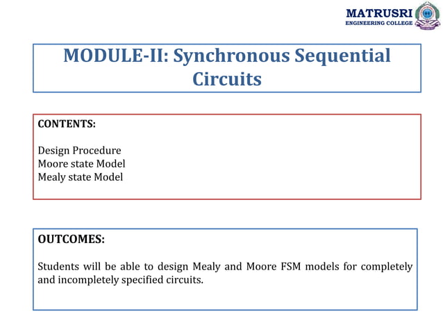 Digital System Design-Synchronous Sequential Circuits | PPT | Programming Languages | Computing