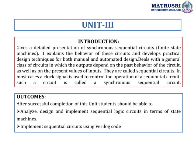 Digital System Design-Synchronous Sequential Circuits | PPT | Programming Languages | Computing