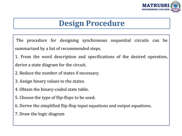 Digital System Design-Synchronous Sequential Circuits | PPT | Programming Languages | Computing