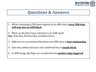 Design System Design-ASM and Asynchronous Sequential Circuits | PPT