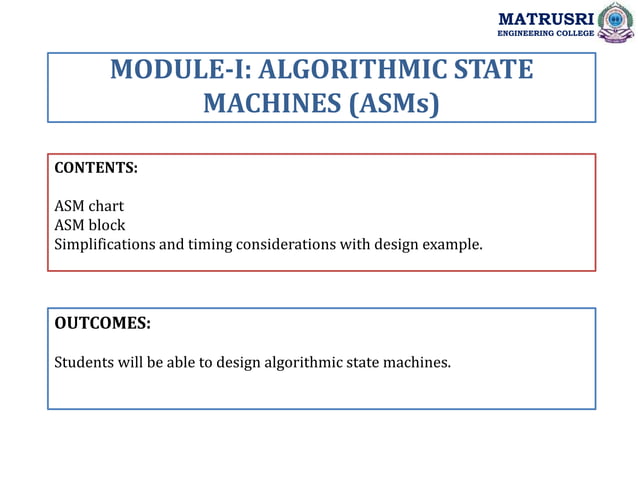 Design System Design-ASM and Asynchronous Sequential Circuits | PPT | Technology & Computing
