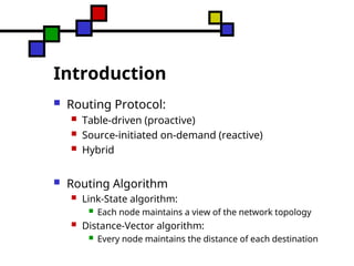 Destination sequence distance vector routing protocols | PPT