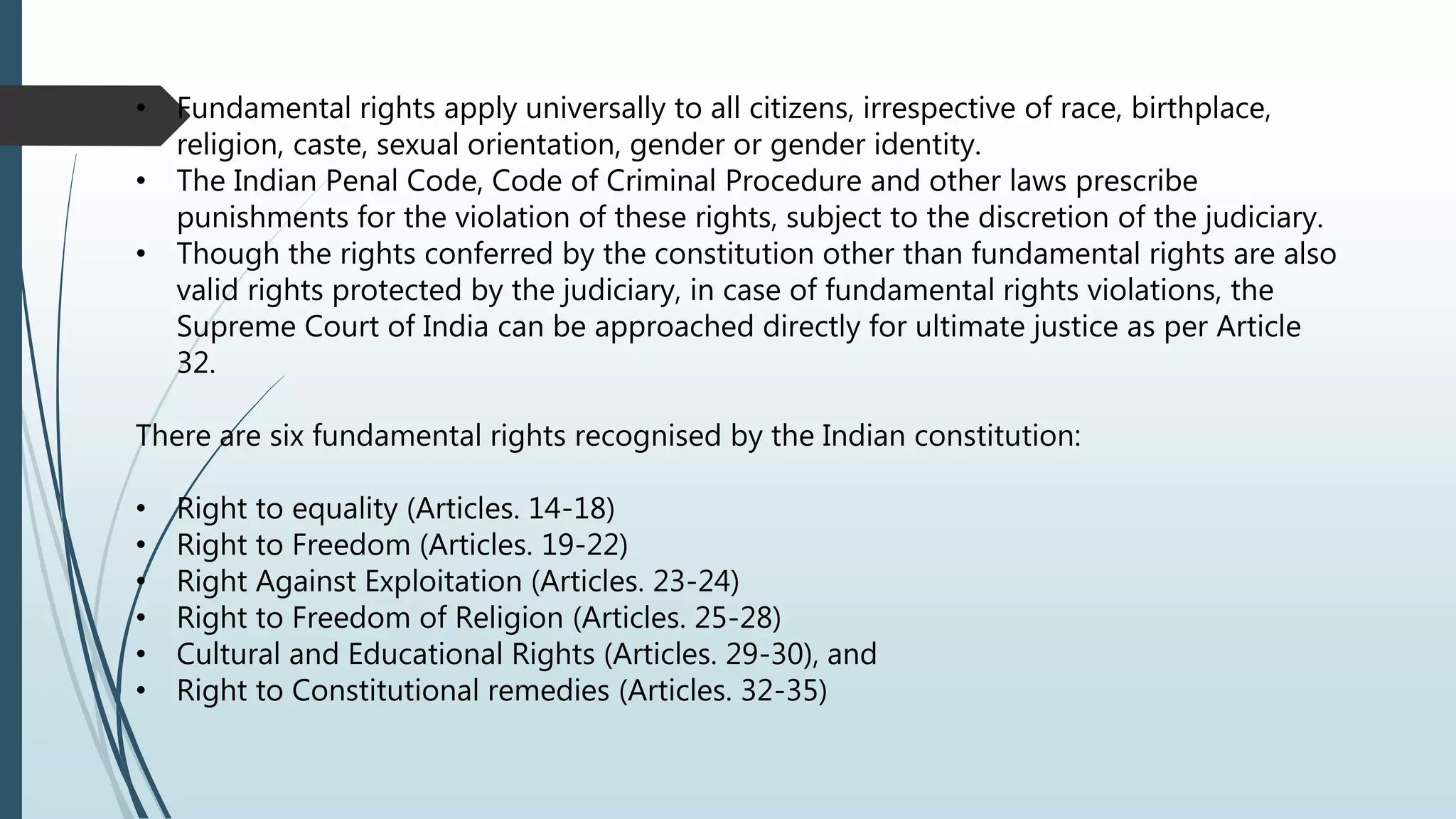 Fundamental rights | PPTX