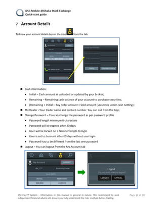Dse mobile user manual | PDF
