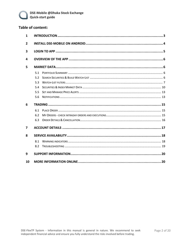 Dse mobile user manual | PDF