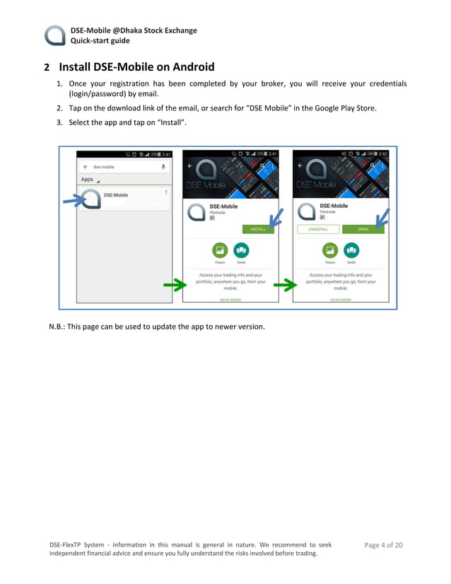 Dse mobile user manual | PDF
