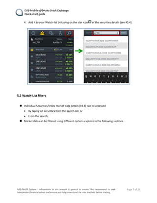 Dse mobile user manual | PDF