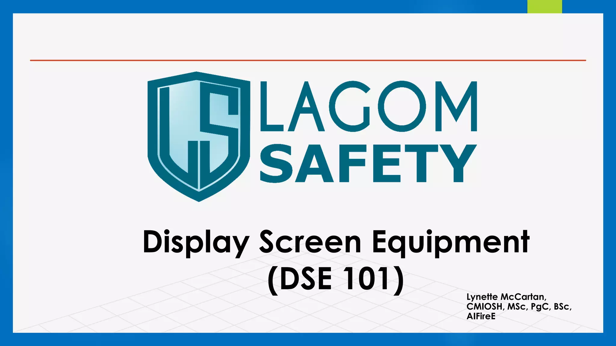 Display Screen Equipment | PDF