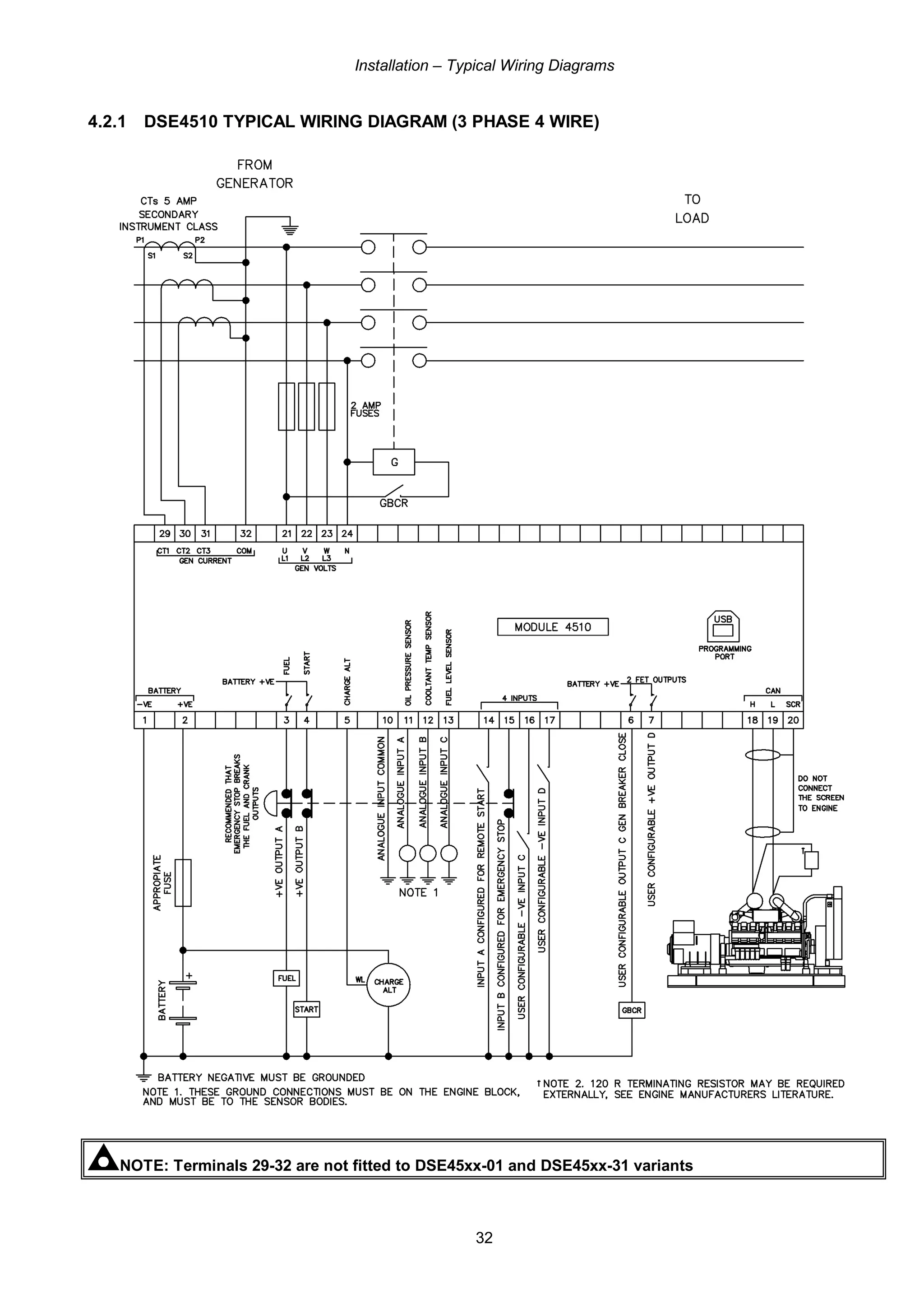 Dse4510 dse4520-operator-manual | PDF