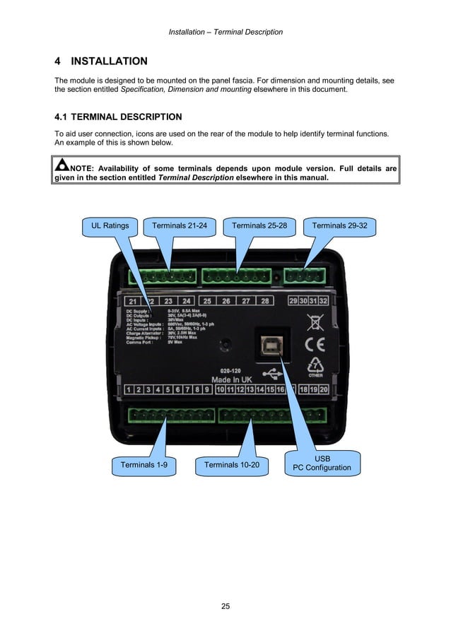 Dse4510 dse4520-operator-manual | PDF