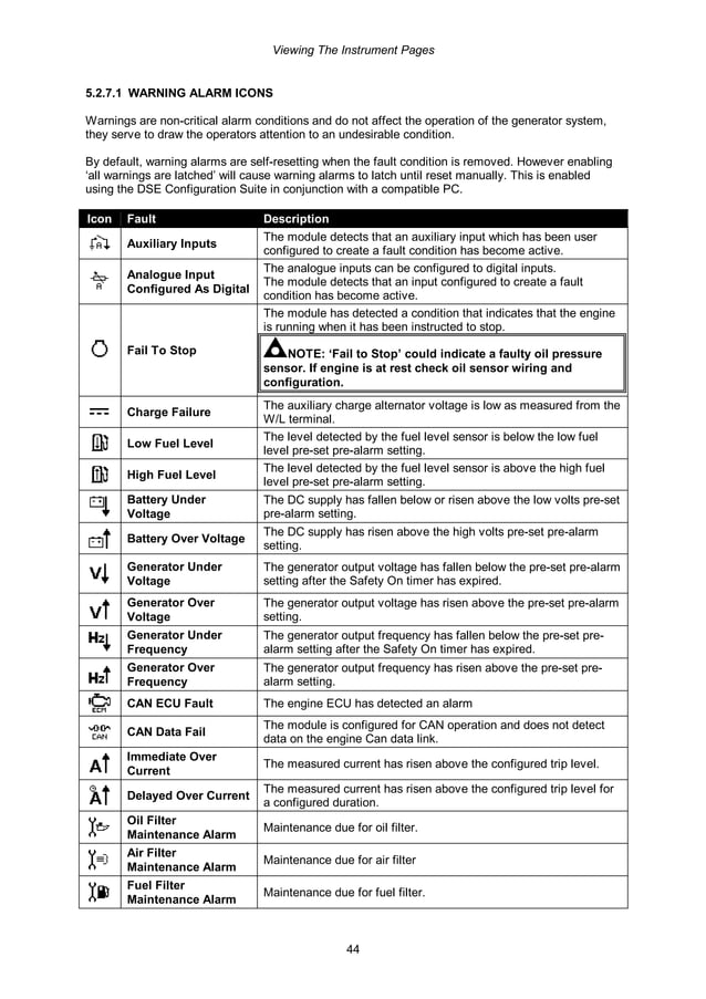 Dse4510 dse4520-operator-manual | PDF